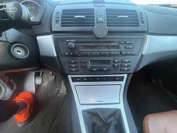 Black BMW X3 2007 in Kaunas, with an engine capacity of 2.00 L and mileage of 284 thousand km for 4200 €, photo 8 on AUTOMOTO.COM.LV