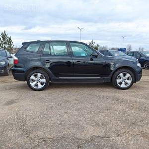 Black BMW X3 2008 in Daugavpils, with an engine capacity of 2.00 L and mileage of 0 thousand km for 6300 €, photo 7 on AUTOMOTO.COM.LV