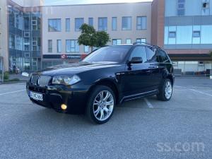 Melns BMW X3 2008 Jelgava, ar dzinēja tilpumu 3.00 L un nobraukumu 0 tūkst. km par 7990 €, foto 1 vietnē AUTOMOTO.COM.LV