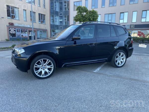 Melns BMW X3 2008 Jelgava, ar dzinēja tilpumu 3.00 L un nobraukumu 0 tūkst. km par 7990 €, foto 4 vietnē AUTOMOTO.COM.LV