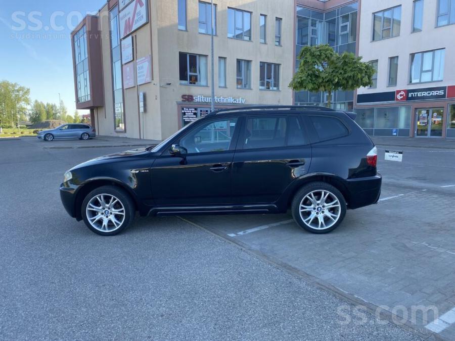 Melns BMW X3 2008 Jelgava, ar dzinēja tilpumu 3.00 L un nobraukumu 0 tūkst. km par 7990 €, foto 5 vietnē AUTOMOTO.COM.LV