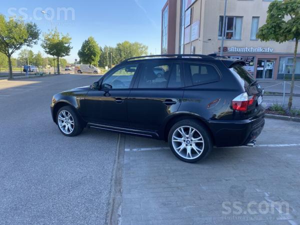Melns BMW X3 2008 Jelgava, ar dzinēja tilpumu 3.00 L un nobraukumu 0 tūkst. km par 7990 €, foto 6 vietnē AUTOMOTO.COM.LV