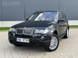 Melns BMW X3 2008 Rīga, ar dzinēja tilpumu 3.00 L un nobraukumu 0 tūkst. km par 6500 €, foto 1 vietnē AUTOMOTO.COM.LV