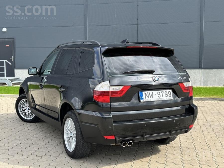 Melns BMW X3 2008 Rīga, ar dzinēja tilpumu 3.00 L un nobraukumu 0 tūkst. km par 6500 €, foto 5 vietnē AUTOMOTO.COM.LV