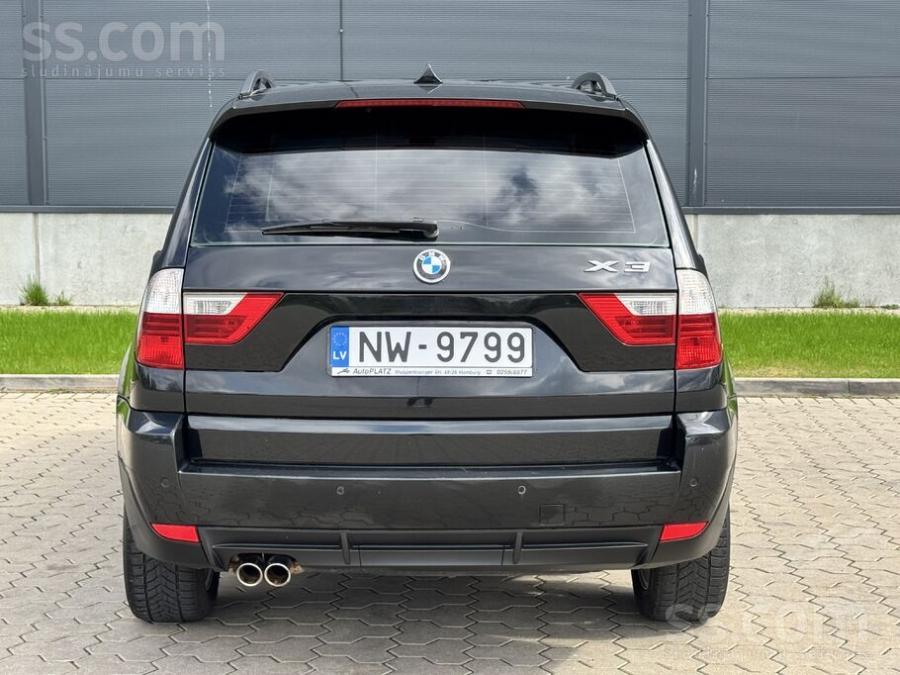 Melns BMW X3 2008 Rīga, ar dzinēja tilpumu 3.00 L un nobraukumu 0 tūkst. km par 6500 €, foto 6 vietnē AUTOMOTO.COM.LV