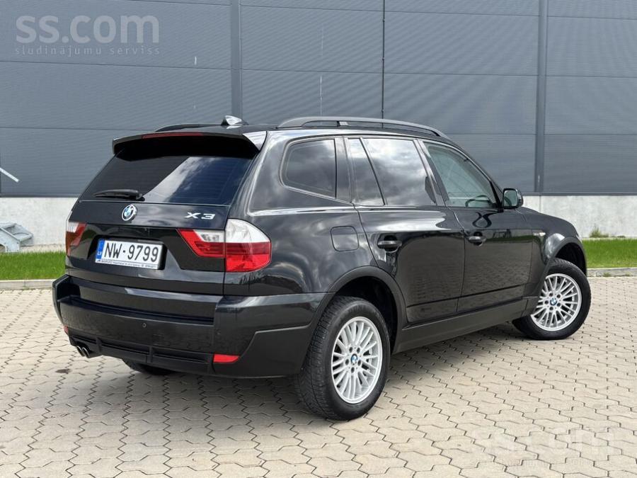 Melns BMW X3 2008 Rīga, ar dzinēja tilpumu 3.00 L un nobraukumu 0 tūkst. km par 6500 €, foto 8 vietnē AUTOMOTO.COM.LV