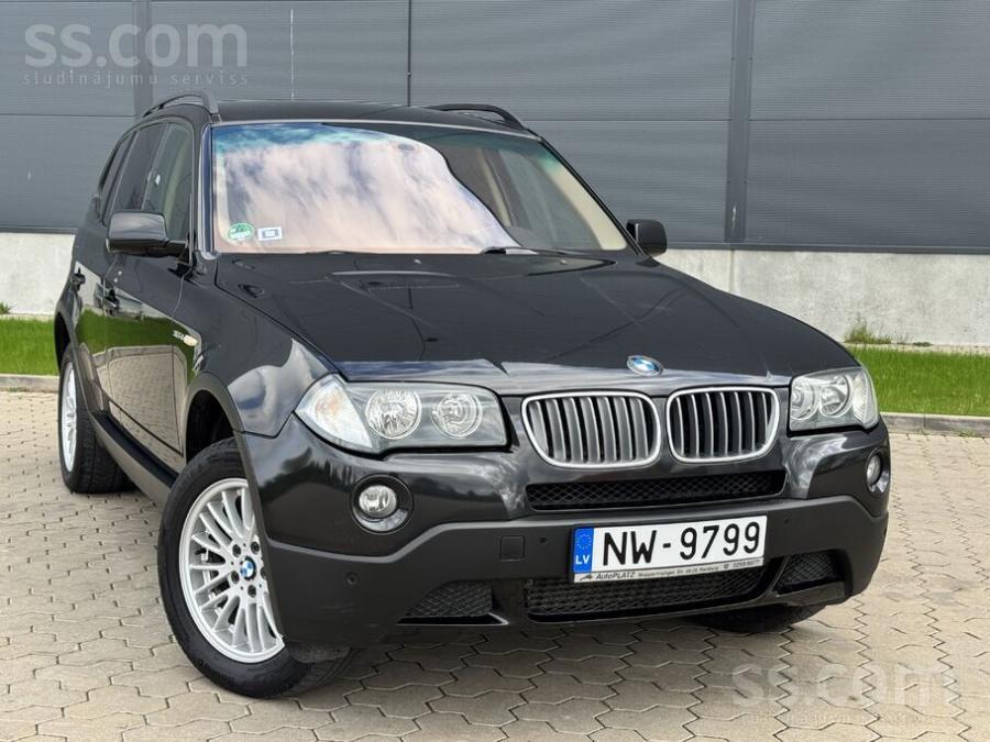 Melns BMW X3 2008 Rīga, ar dzinēja tilpumu 3.00 L un nobraukumu 0 tūkst. km par 6500 €, foto 10 vietnē AUTOMOTO.COM.LV