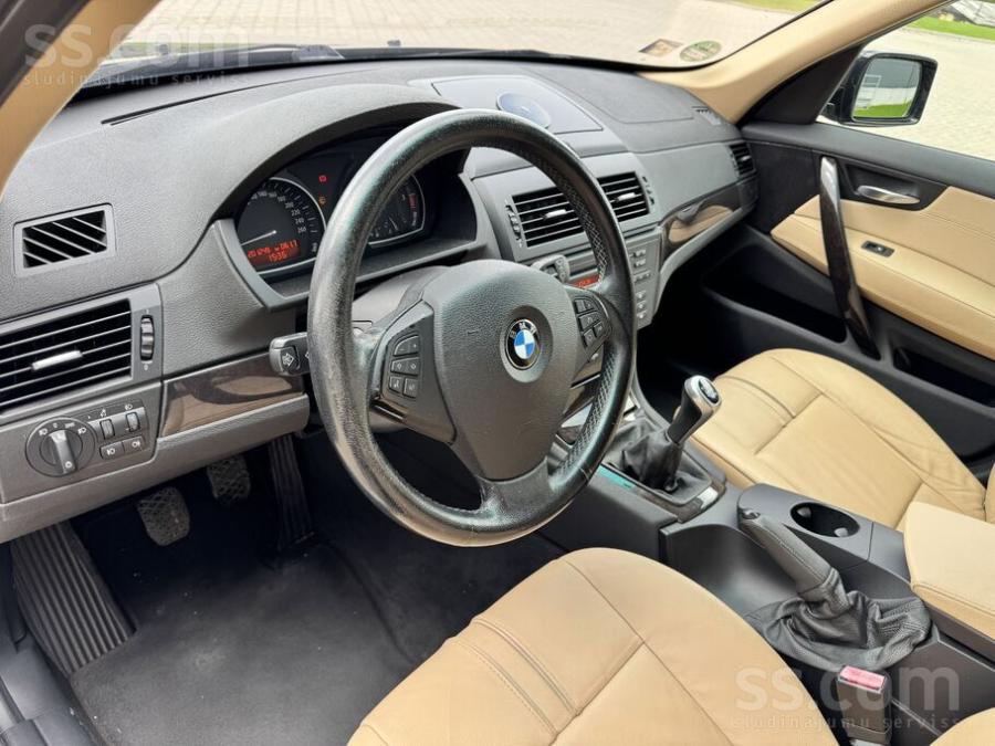 Melns BMW X3 2008 Rīga, ar dzinēja tilpumu 3.00 L un nobraukumu 0 tūkst. km par 6500 €, foto 18 vietnē AUTOMOTO.COM.LV