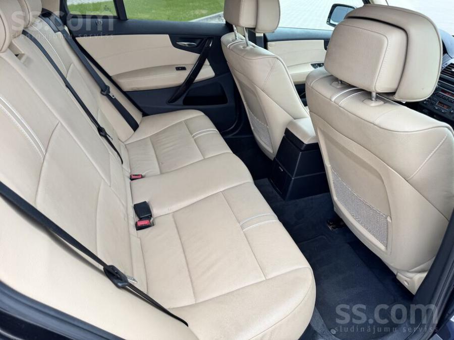 Melns BMW X3 2008 Rīga, ar dzinēja tilpumu 3.00 L un nobraukumu 0 tūkst. km par 6500 €, foto 22 vietnē AUTOMOTO.COM.LV