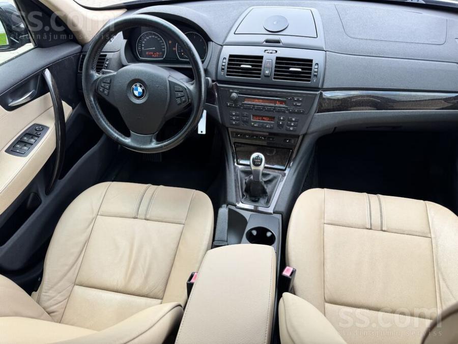 Melns BMW X3 2008 Rīga, ar dzinēja tilpumu 3.00 L un nobraukumu 0 tūkst. km par 6500 €, foto 24 vietnē AUTOMOTO.COM.LV