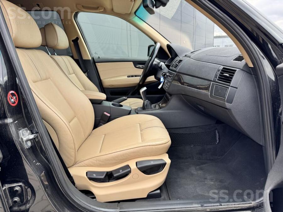Melns BMW X3 2008 Rīga, ar dzinēja tilpumu 3.00 L un nobraukumu 0 tūkst. km par 6500 €, foto 25 vietnē AUTOMOTO.COM.LV