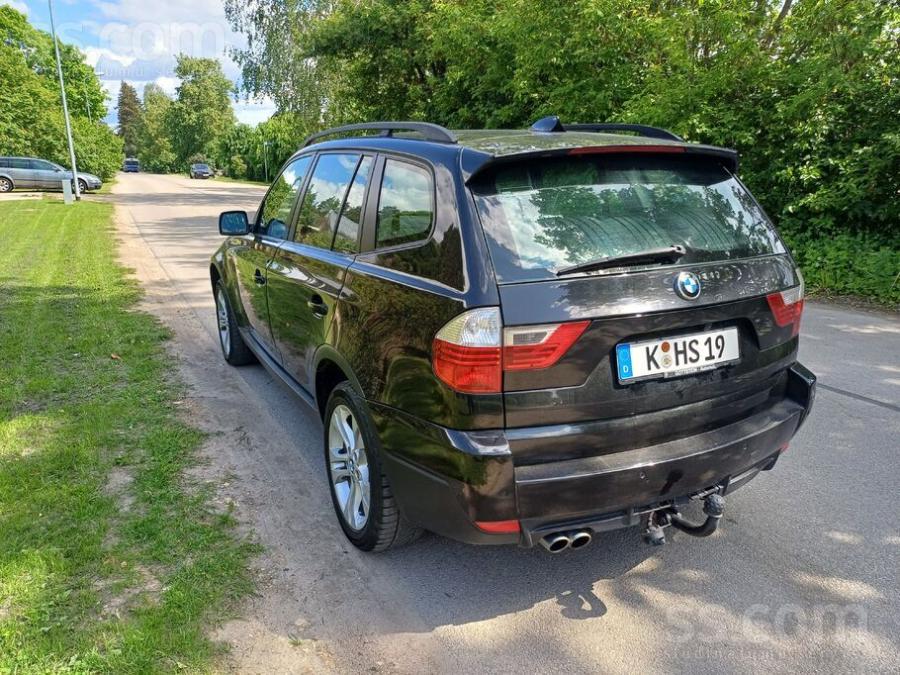 Melns BMW X3 2008 Rīga, ar dzinēja tilpumu 3.00 L un nobraukumu 240 tūkst. km par 5200 €, foto 3 vietnē AUTOMOTO.COM.LV