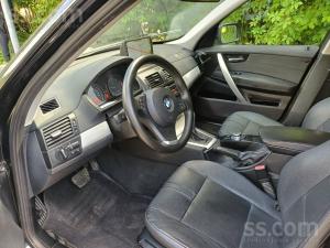 Melns BMW X3 2008 Rīga, ar dzinēja tilpumu 3.00 L un nobraukumu 240 tūkst. km par 5200 €, foto 10 vietnē AUTOMOTO.COM.LV