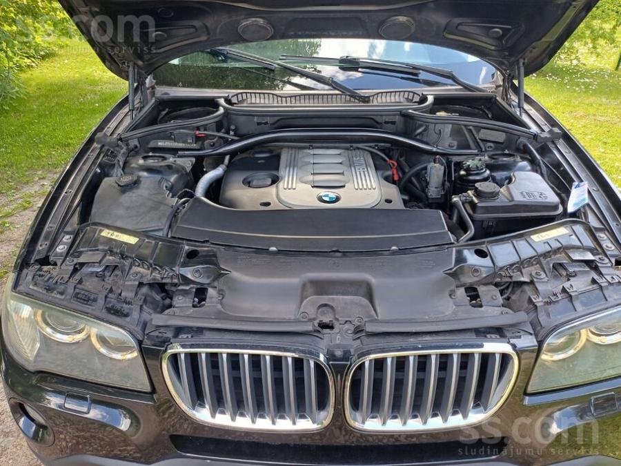 Melns BMW X3 2008 Rīga, ar dzinēja tilpumu 3.00 L un nobraukumu 240 tūkst. km par 5200 €, foto 18 vietnē AUTOMOTO.COM.LV