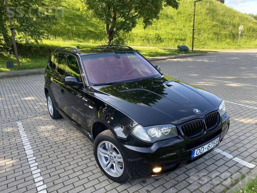 Melns BMW X3 2008 Rēzekne, ar dzinēja tilpumu 3.00 L un nobraukumu 0 tūkst. km par 5950 €, foto 1 vietnē AUTOMOTO.COM.LV