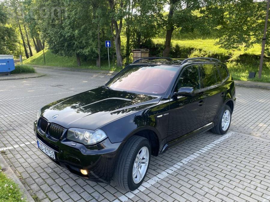 Melns BMW X3 2008 Rēzekne, ar dzinēja tilpumu 3.00 L un nobraukumu 0 tūkst. km par 5950 €, foto 2 vietnē AUTOMOTO.COM.LV