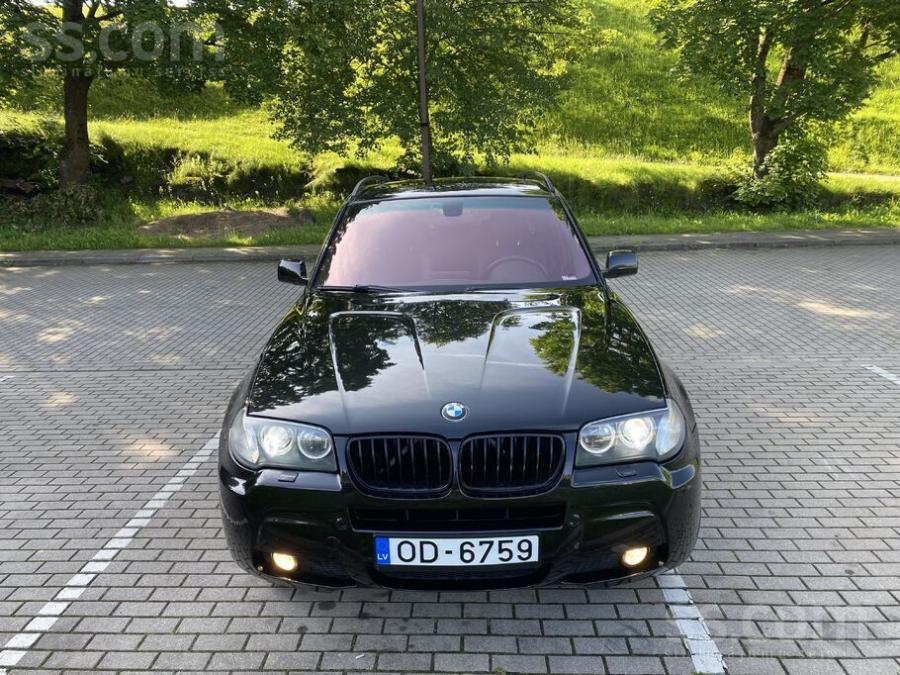 Melns BMW X3 2008 Rēzekne, ar dzinēja tilpumu 3.00 L un nobraukumu 0 tūkst. km par 5950 €, foto 5 vietnē AUTOMOTO.COM.LV