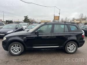 Black BMW X3 2008 in Riga, with an engine capacity of 2.00 L and mileage of 0 thousand km for 5550 €, photo 3 on AUTOMOTO.COM.LV