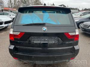 Black BMW X3 2008 in Riga, with an engine capacity of 2.00 L and mileage of 0 thousand km for 5550 €, photo 6 on AUTOMOTO.COM.LV