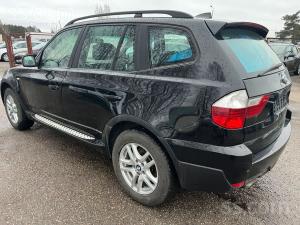 Black BMW X3 2008 in Riga, with an engine capacity of 2.00 L and mileage of 0 thousand km for 5550 €, photo 8 on AUTOMOTO.COM.LV