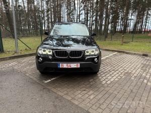 Black BMW X3 2008 in Riga, with an engine capacity of 2.00 L and mileage of 232 thousand km for 5690 €, photo 3 on AUTOMOTO.COM.LV