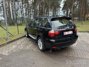 Black BMW X3 2008 in Riga, with an engine capacity of 2.00 L and mileage of 232 thousand km for 5690 €, photo 5 on AUTOMOTO.COM.LV