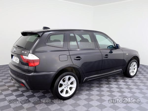 Black BMW X3 2008 in Tallinn, with an engine capacity of 2.00 L and mileage of 364 thousand km for 3199 €, photo 3 on AUTOMOTO.COM.LV