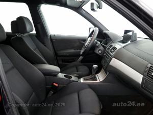 Black BMW X3 2008 in Tallinn, with an engine capacity of 2.00 L and mileage of 364 thousand km for 3199 €, photo 6 on AUTOMOTO.COM.LV