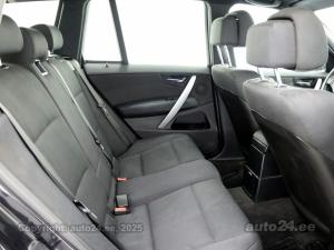 Black BMW X3 2008 in Tallinn, with an engine capacity of 2.00 L and mileage of 364 thousand km for 3199 €, photo 7 on AUTOMOTO.COM.LV