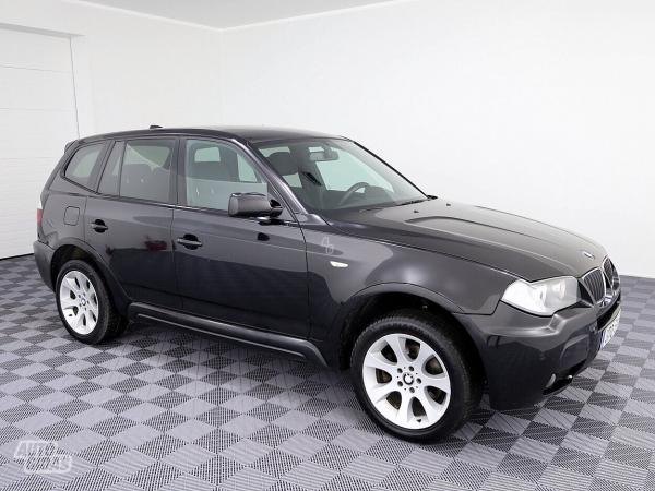 Melns BMW X3 2008 Tallina, ar dzinēja tilpumu 2.00 L un nobraukumu 364 tūkst. km par 3199 €, foto 1 vietnē AUTOMOTO.COM.LV