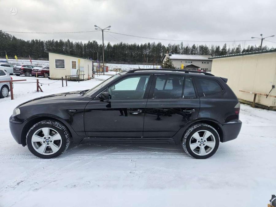 Melns BMW X3 2008 Viļņa, ar dzinēja tilpumu 2.99 L un nobraukumu 293 tūkst. km par 6500 €, foto 2 vietnē AUTOMOTO.COM.LV