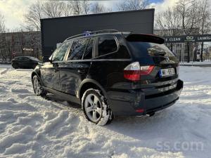 Melns BMW X3 2008 Rīga, ar dzinēja tilpumu 2.00 L un nobraukumu 269 tūkst. km par 6300 €, foto 3 vietnē AUTOMOTO.COM.LV