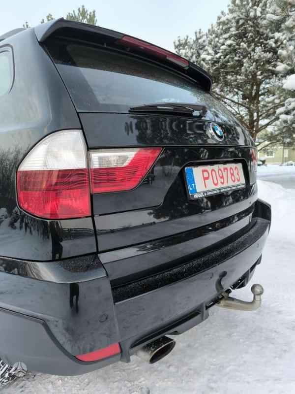 Melns BMW X3 2008 Druskininkai, ar dzinēja tilpumu 2.00 L un nobraukumu 280 tūkst. km par 4990 €, foto 6 vietnē AUTOMOTO.COM.LV