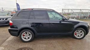 Black BMW X3 2008 in Marijampole, with an engine capacity of 2.00 L and mileage of 247 thousand km for 5550 €, photo 6 on AUTOMOTO.COM.LV