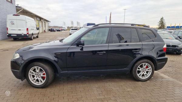 Black BMW X3 2008 in Marijampole, with an engine capacity of 2.00 L and mileage of 247 thousand km for 5550 €, photo 7 on AUTOMOTO.COM.LV
