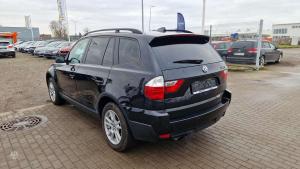 Black BMW X3 2008 in Marijampole, with an engine capacity of 2.00 L and mileage of 247 thousand km for 5550 €, photo 10 on AUTOMOTO.COM.LV