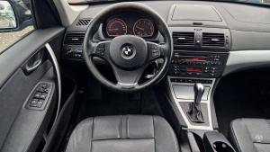 Black BMW X3 2008 in Marijampole, with an engine capacity of 2.00 L and mileage of 247 thousand km for 5550 €, photo 13 on AUTOMOTO.COM.LV