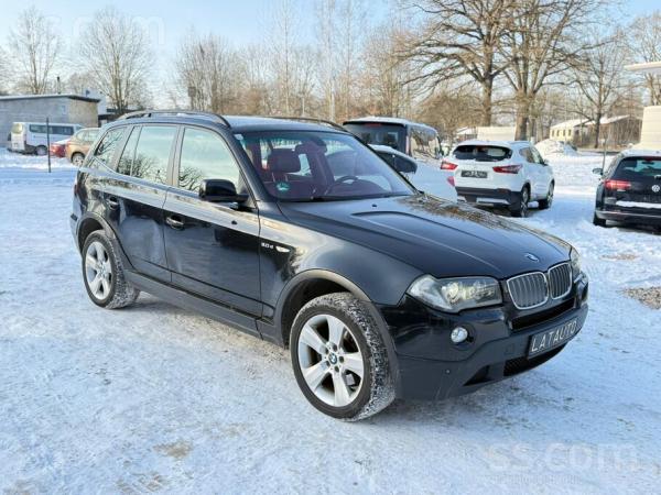 Melns BMW X3 2008 Rīga, ar dzinēja tilpumu 3.00 L un nobraukumu 340 tūkst. km par 4500 €, foto 2 vietnē AUTOMOTO.COM.LV