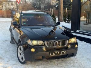 Melns BMW X3 2008 Rīga, ar dzinēja tilpumu 3.00 L un nobraukumu 340 tūkst. km par 4500 €, foto 3 vietnē AUTOMOTO.COM.LV