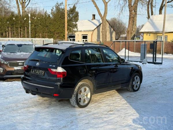 Melns BMW X3 2008 Rīga, ar dzinēja tilpumu 3.00 L un nobraukumu 340 tūkst. km par 4500 €, foto 4 vietnē AUTOMOTO.COM.LV