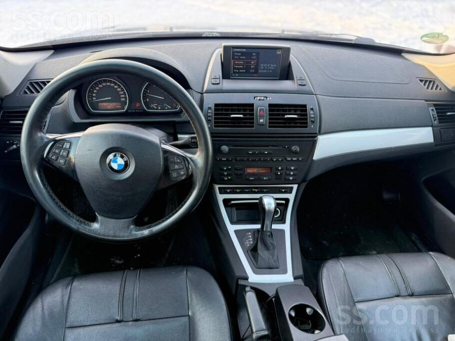 Melns BMW X3 2008 Rīga, ar dzinēja tilpumu 3.00 L un nobraukumu 340 tūkst. km par 4500 €, foto 15 vietnē AUTOMOTO.COM.LV