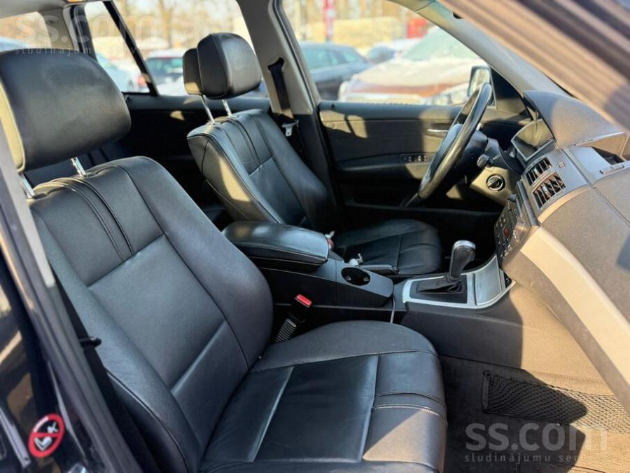 Melns BMW X3 2008 Rīga, ar dzinēja tilpumu 3.00 L un nobraukumu 340 tūkst. km par 4500 €, foto 19 vietnē AUTOMOTO.COM.LV