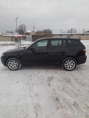 Black BMW X3 2008 in Bauska, with an engine capacity of 3.00 L and mileage of 252 thousand km for 6950 €, photo 8 on AUTOMOTO.COM.LV