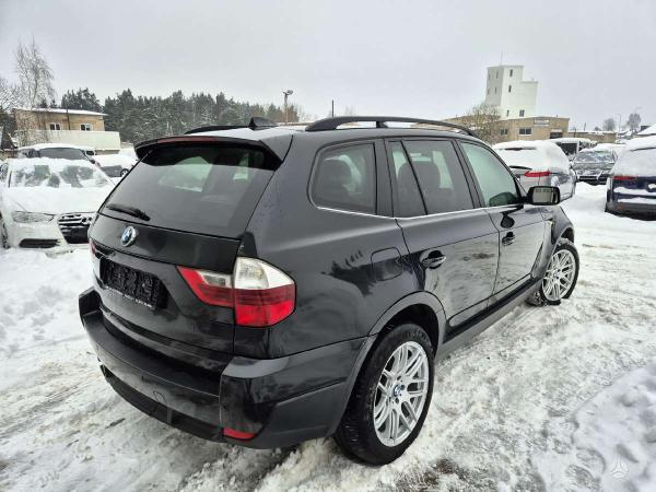 Melns BMW X3 2008 Trakai, ar dzinēja tilpumu 2.99 L un nobraukumu 399 tūkst. km par 3190 €, foto 4 vietnē AUTOMOTO.COM.LV
