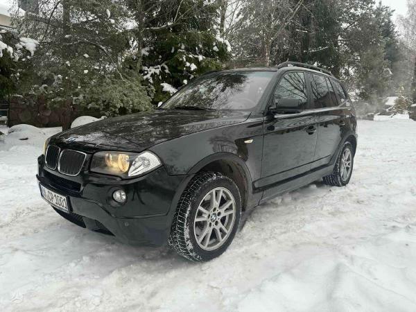 Melns BMW X3 2008 Viļņa, ar dzinēja tilpumu 2.00 L un nobraukumu 272 tūkst. km par 3350 €, foto 3 vietnē AUTOMOTO.COM.LV