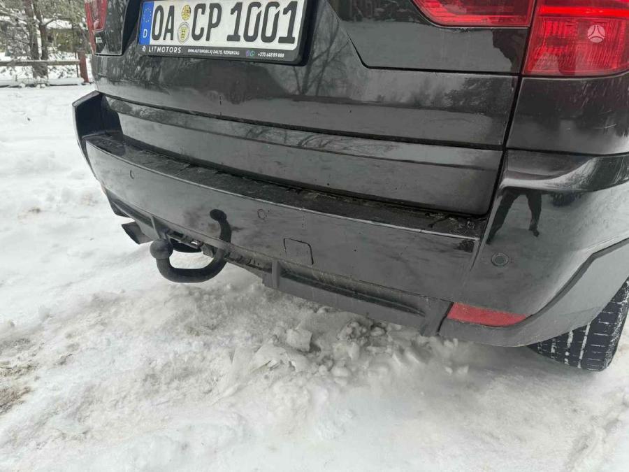 Melns BMW X3 2008 Viļņa, ar dzinēja tilpumu 2.00 L un nobraukumu 272 tūkst. km par 3350 €, foto 7 vietnē AUTOMOTO.COM.LV