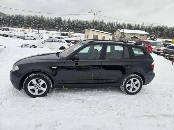 Melns BMW X3 2008 Viļņa, ar dzinēja tilpumu 2.00 L un nobraukumu 277 tūkst. km par 5400 €, foto 2 vietnē AUTOMOTO.COM.LV