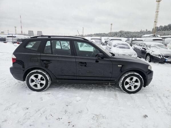 Melns BMW X3 2008 Viļņa, ar dzinēja tilpumu 2.00 L un nobraukumu 277 tūkst. km par 5400 €, foto 5 vietnē AUTOMOTO.COM.LV