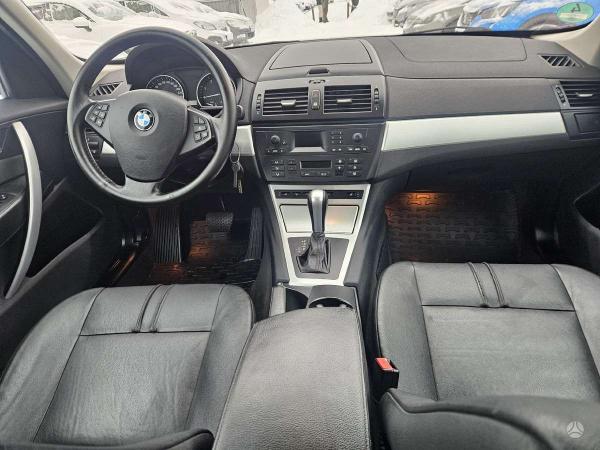 Melns BMW X3 2008 Viļņa, ar dzinēja tilpumu 2.00 L un nobraukumu 277 tūkst. km par 5400 €, foto 8 vietnē AUTOMOTO.COM.LV