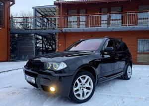 Black BMW X3 2008 in Marijampole, with an engine capacity of 2.99 L and mileage of 311 thousand km for 4800 €, photo  on AUTOMOTO.COM.LV